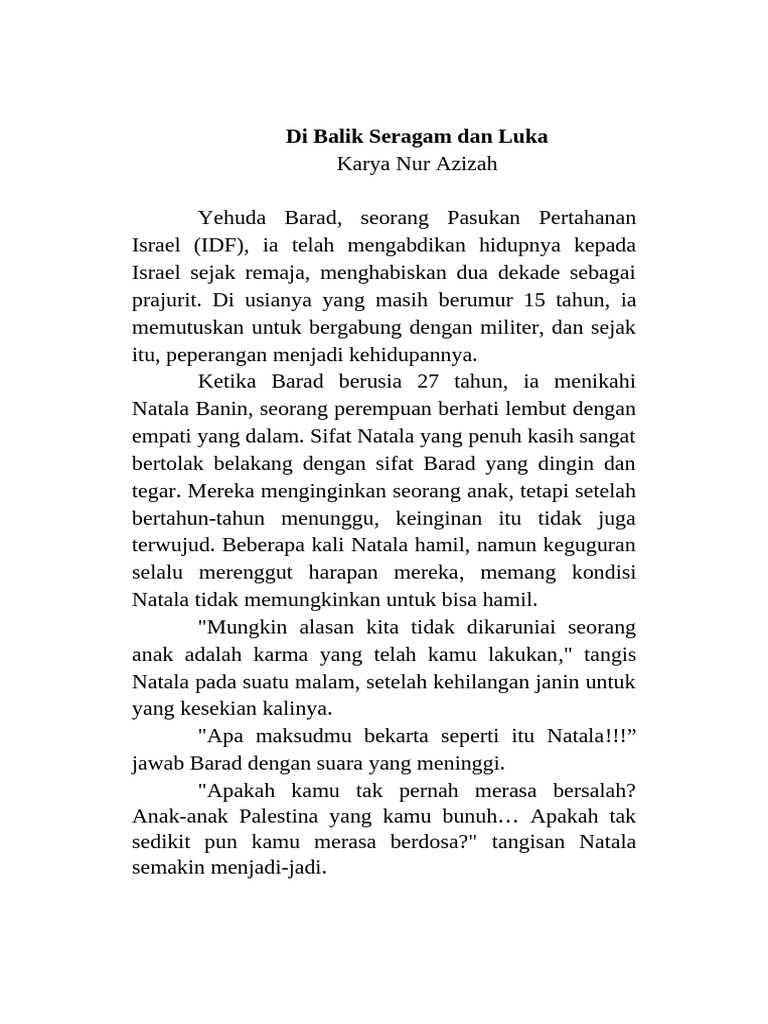 Di Balik Seragam Dan Luka | PDF