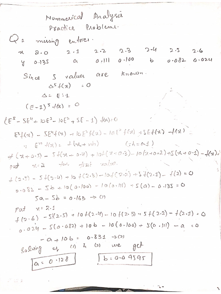 NA practice problems | PDF