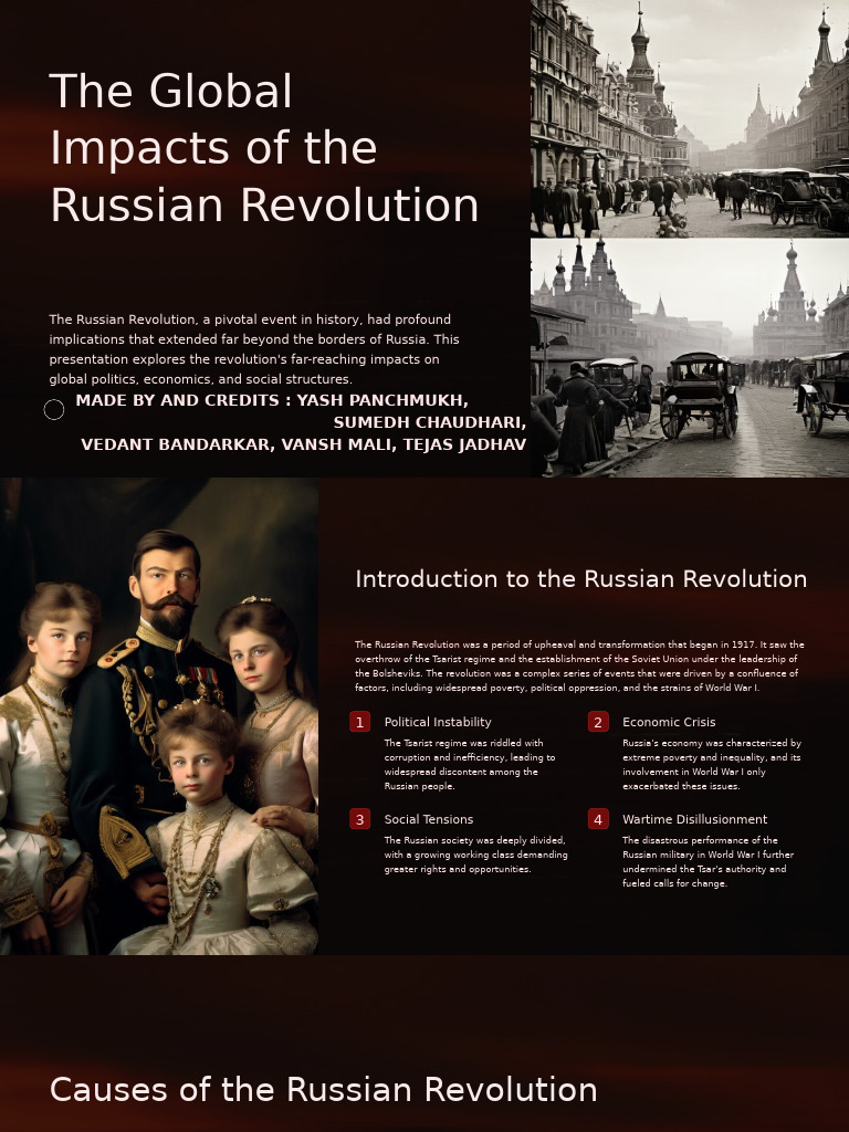 The Global Impacts of The Russian Revolution | PDF