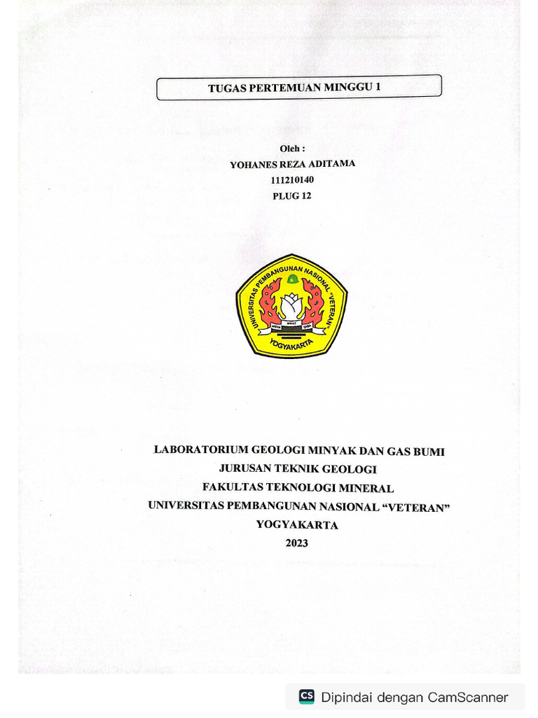 Yohanes Reza Aditama - Plug 12 - Petroleum System | PDF
