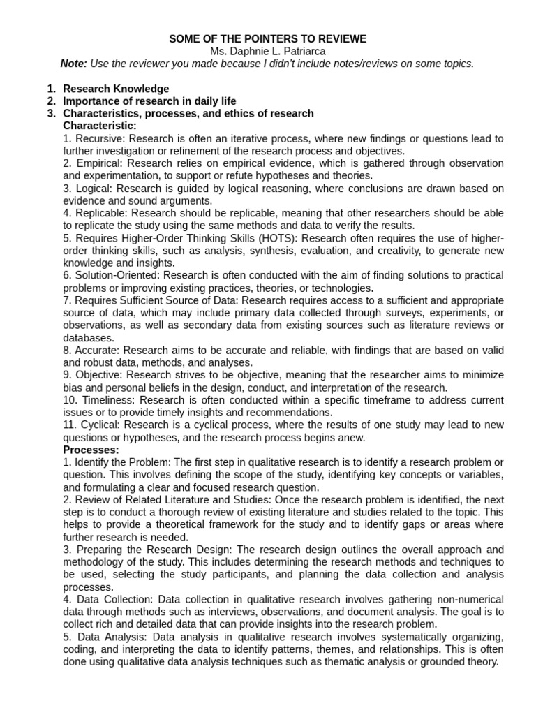 SOME-OF-THE-POINTERS-TO-REVIEW | PDF