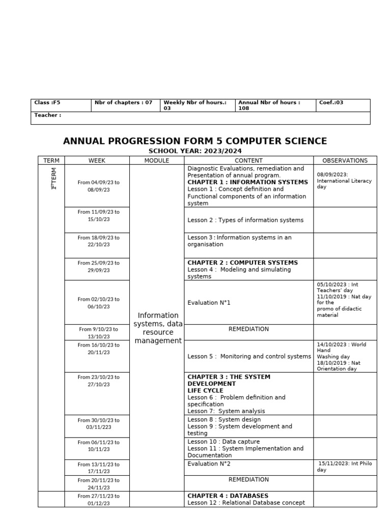 PS F5 CSC 2023-2024 | PDF