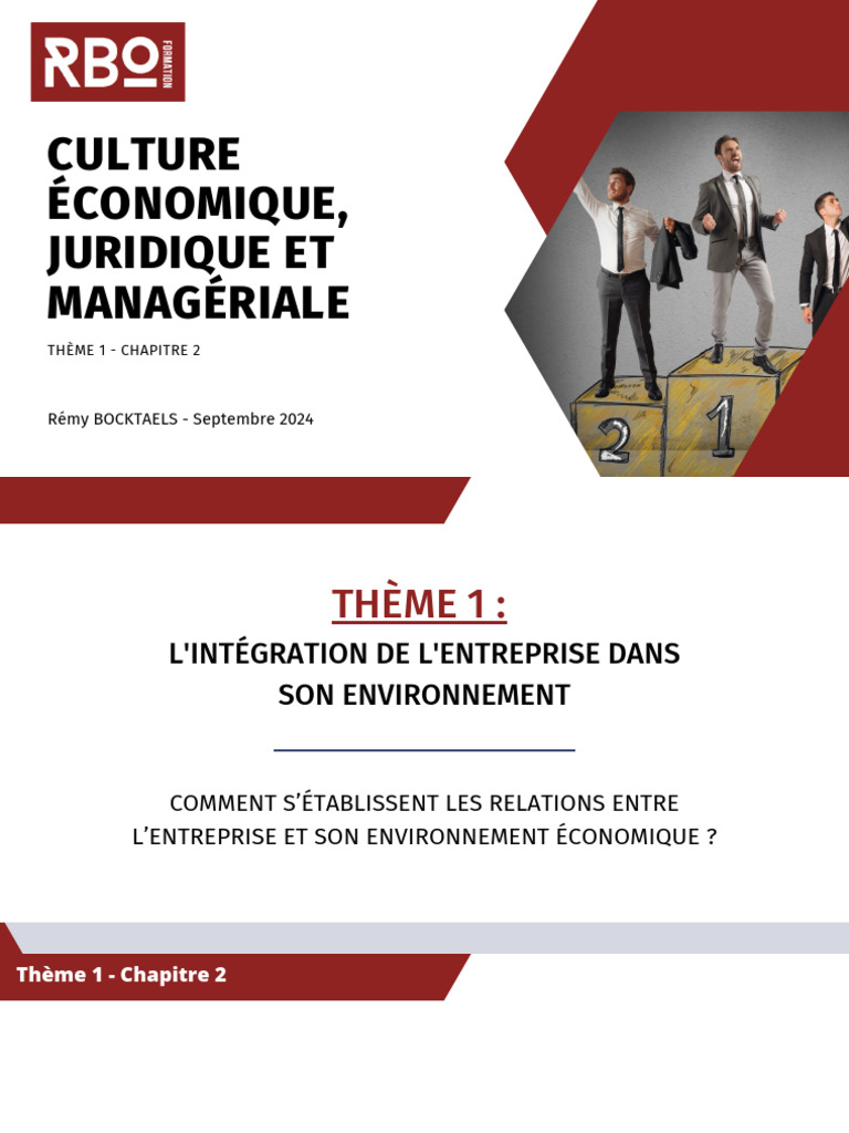 CEJM - T1 - Chap 2 | PDF | Finance & Money Management | Technology & Engineering