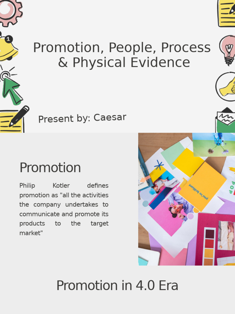 Promotion, People, Process & Physical Evidence | PDF | Customer ...