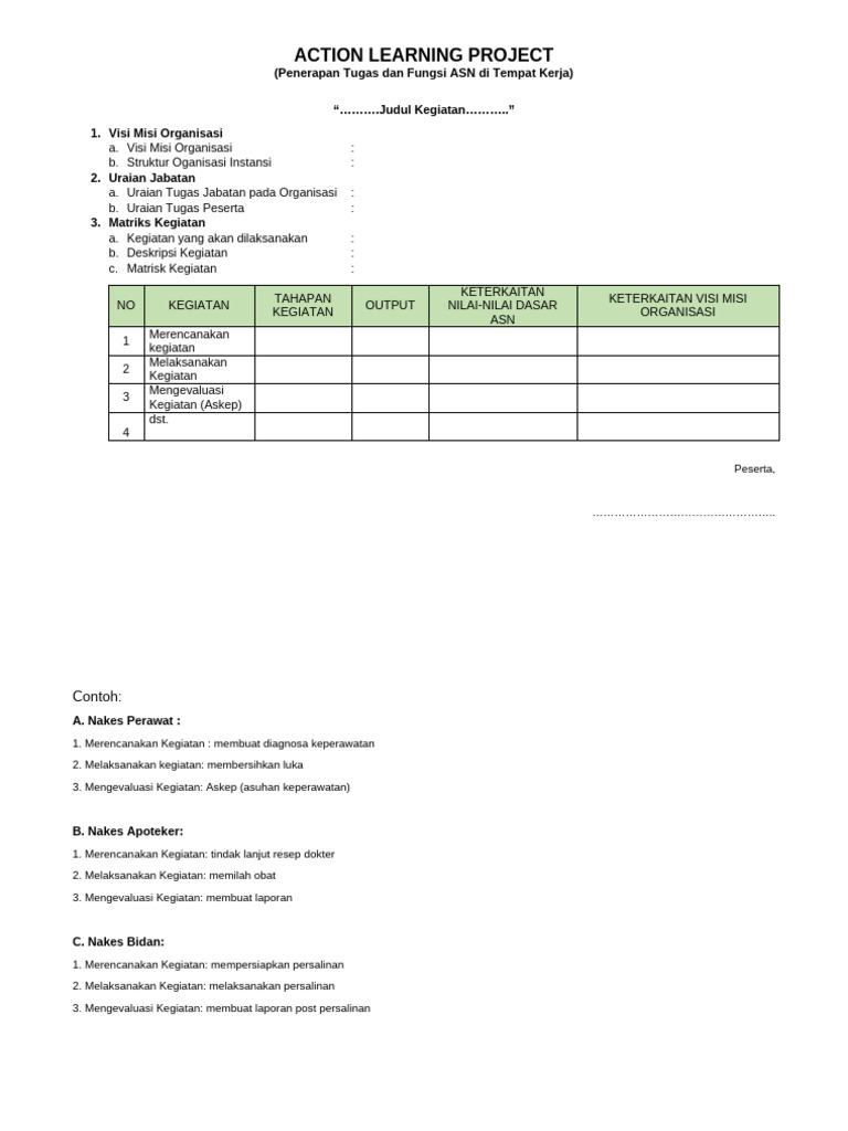 04-3-Action Learning Project Nakes | PDF