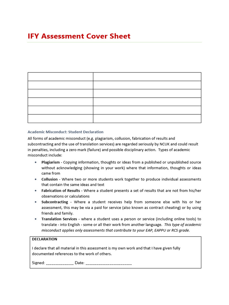 Reading into Writing Coursework Sample 1 | PDF