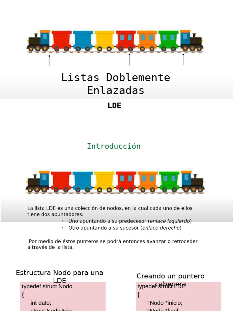 Listas Doblemente Enlazadas | PDF