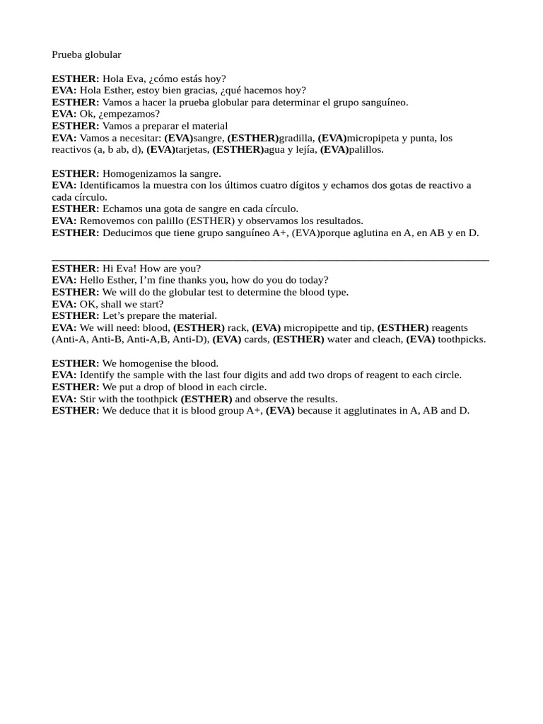 Speaking 3ºevaluación | PDF