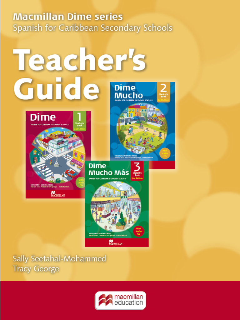 Dime 2 - Teachers Guide | PDF