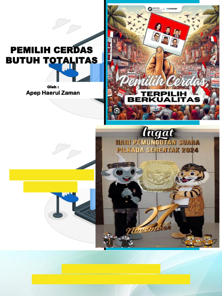 Materi Sosialisasi Pendidikan Pemilih | PDF