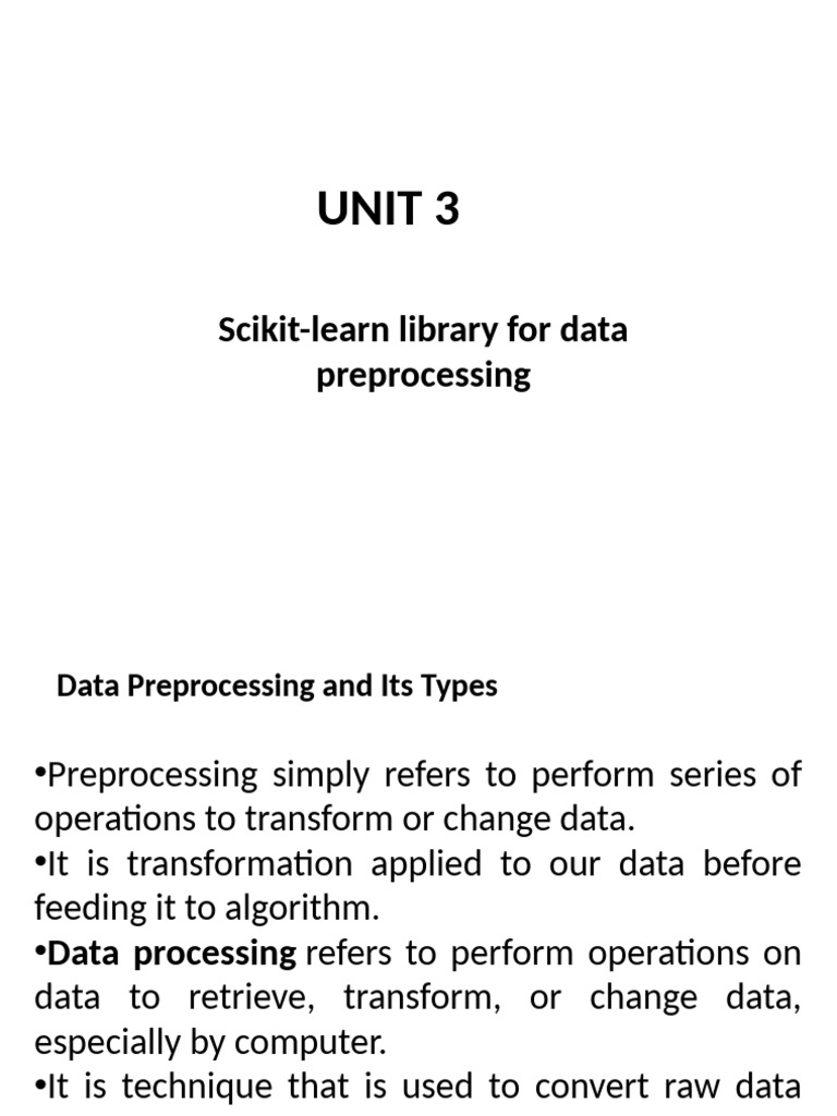 Unit 3 | PDF