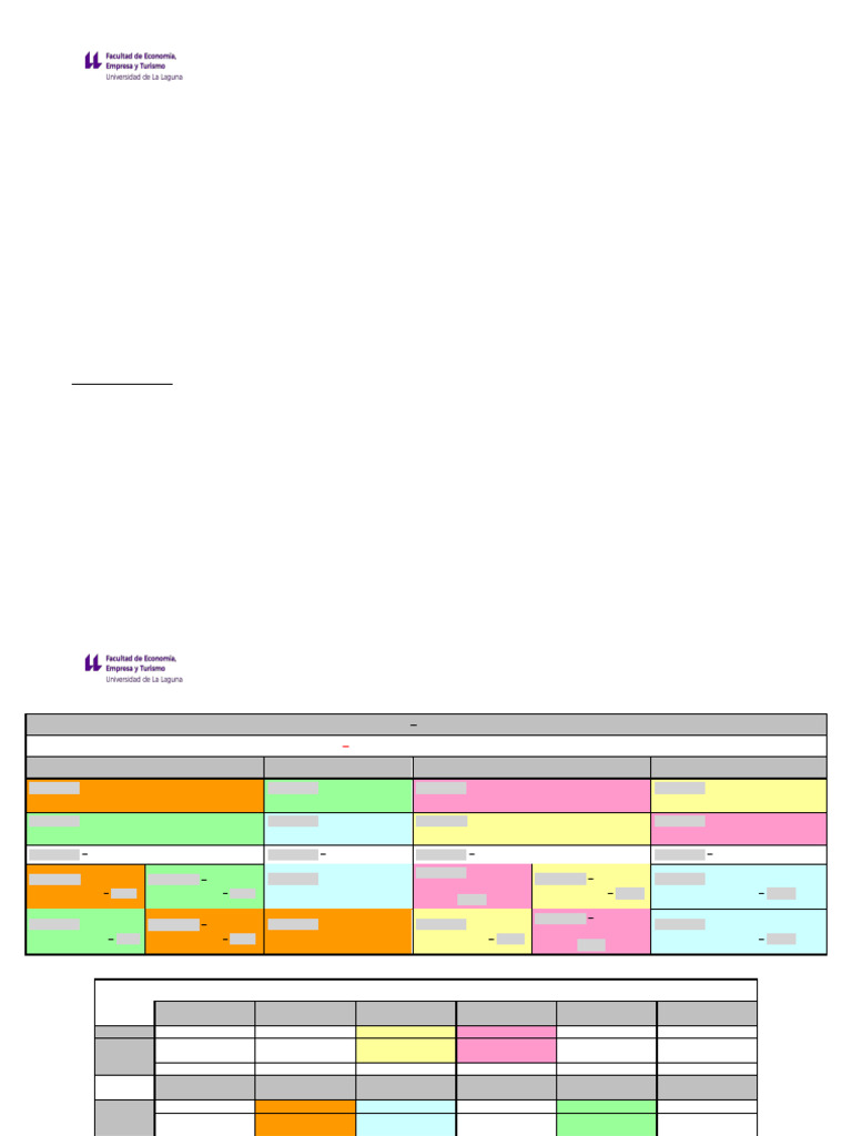 HORARIO ECO 2Q 2019-2020 F | PDF