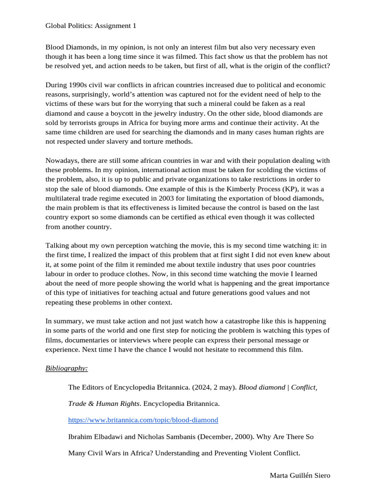 Marta GP Assignment1 | PDF