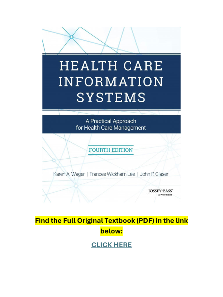 Health Care Information Systems Overview | PDF | Patient Safety | Business