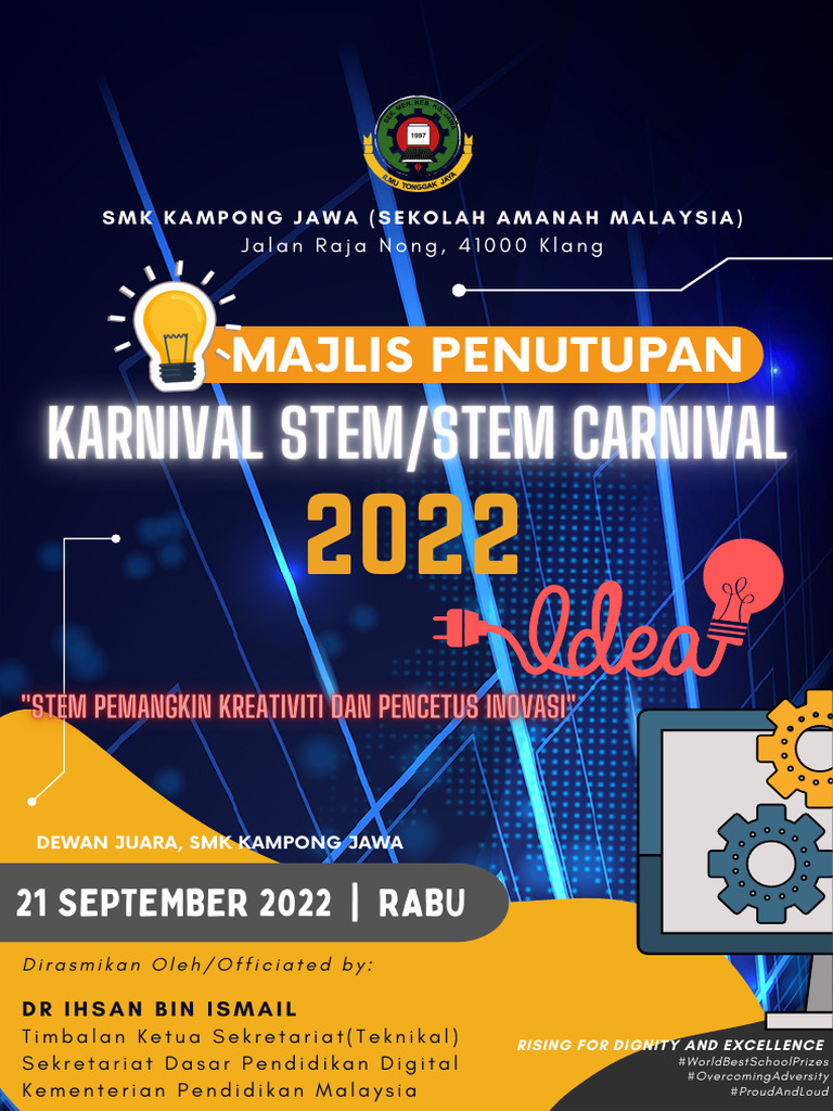 Majlis Penutupan Karnival Stem SMKKJ 2022 | PDF