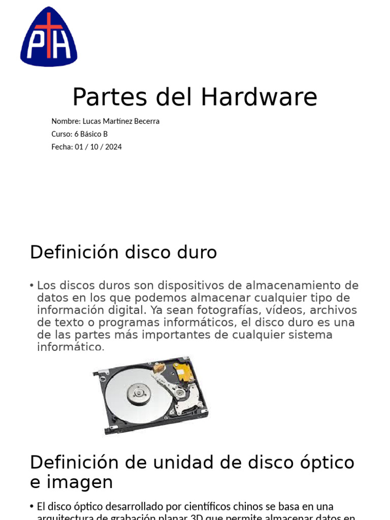 Partes Del Hardware | PDF