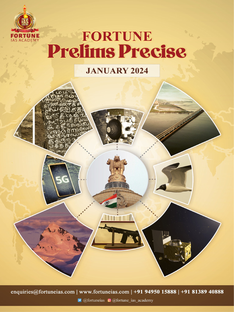 Prelims Precise January 2024 | PDF