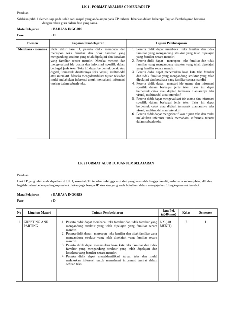 Group 8 LK CP TP Atp | PDF