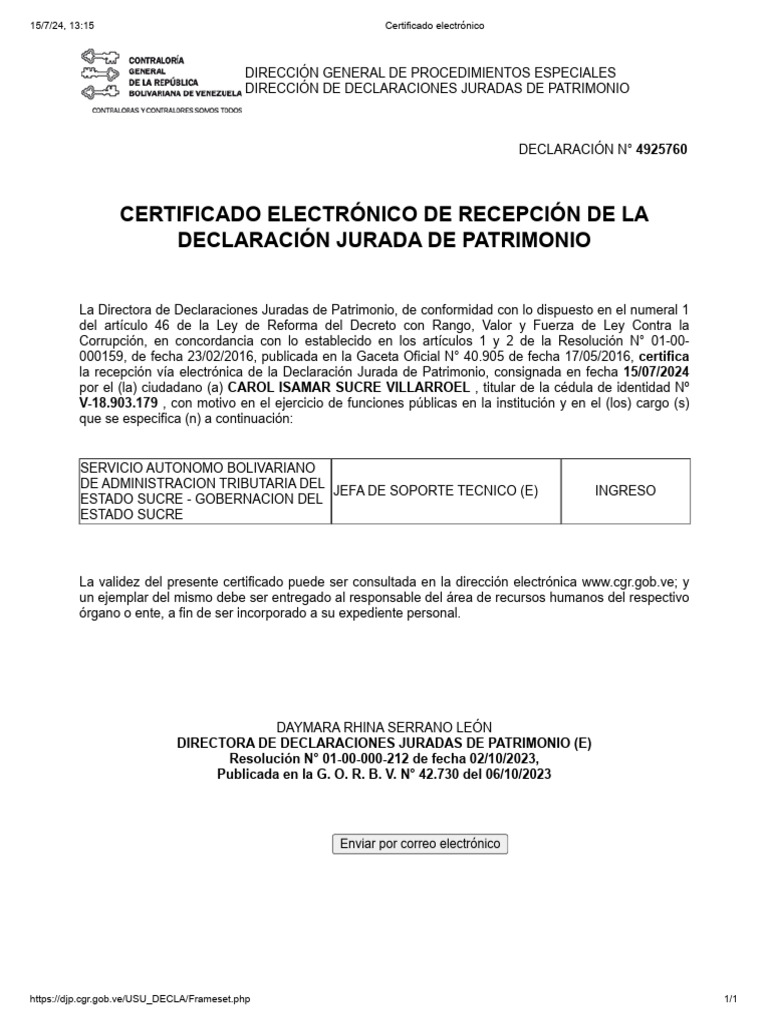 DJP en Linea... | PDF