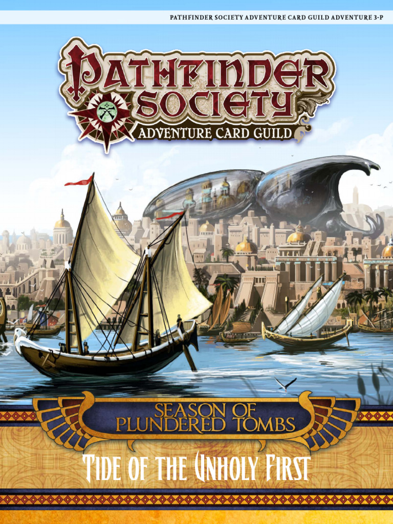 Adventure Card Game Adventure 3-P Tide of The Unholy First | PDF