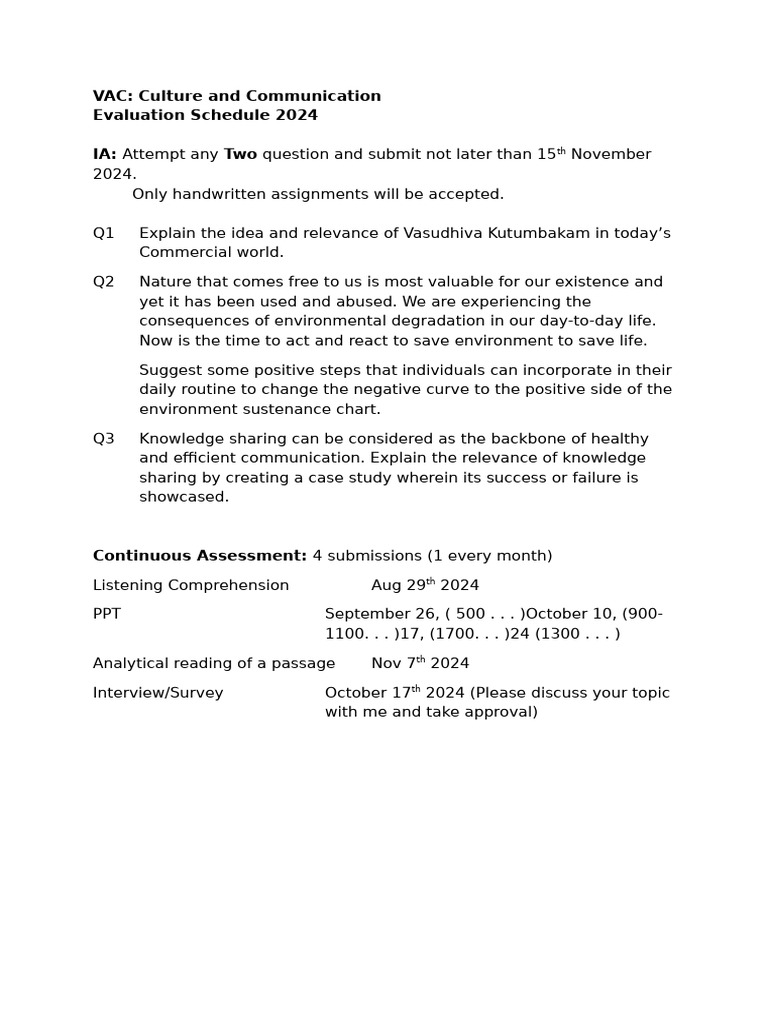 Assignment Due 14th Nov | PDF