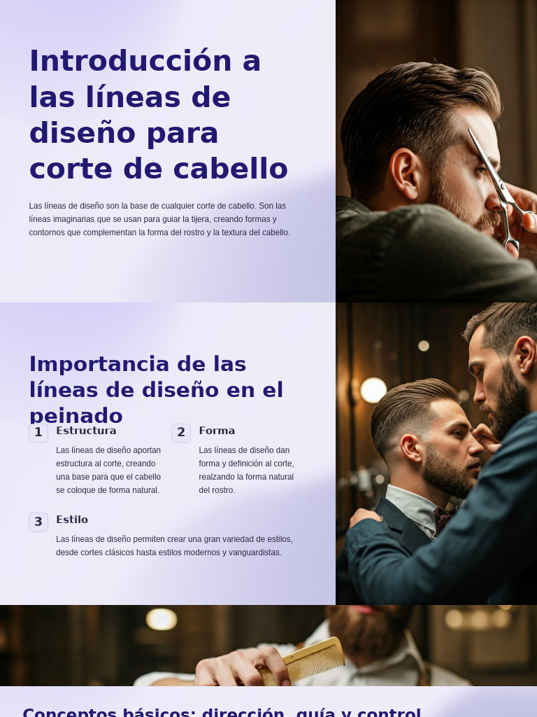 Introduccion A Las Lineas de Diseno para Corte de Cabello | PDF