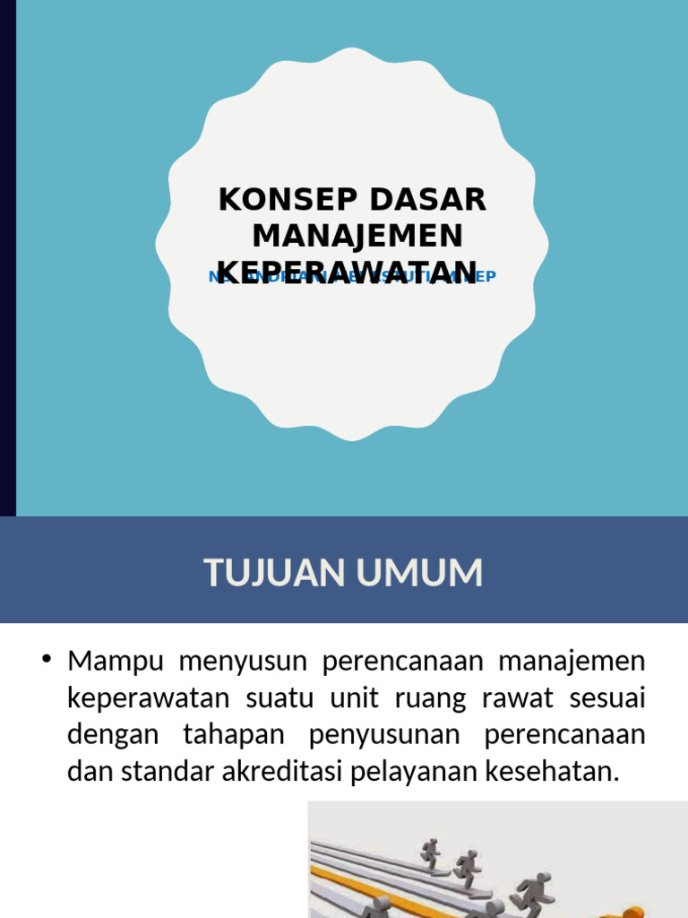 Ptm-1-Konsep Dasar Manajemen Keperawatan | PDF