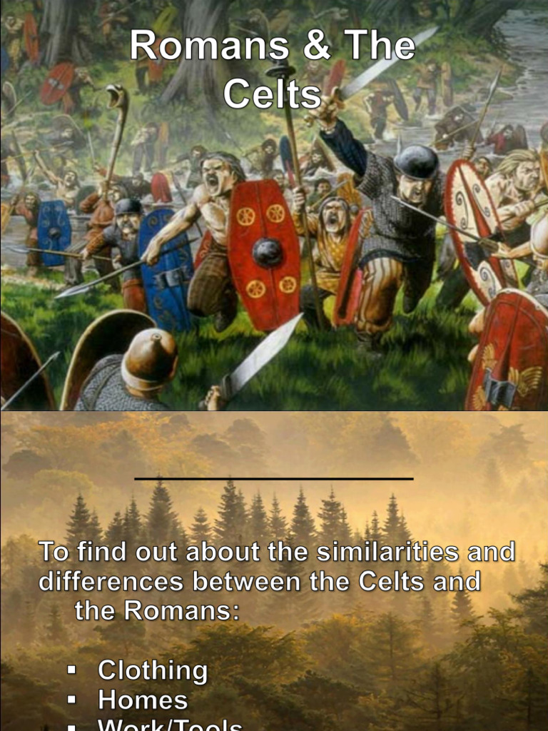 Romans Vs The Celts Powerpoint KS2 1 | PDF