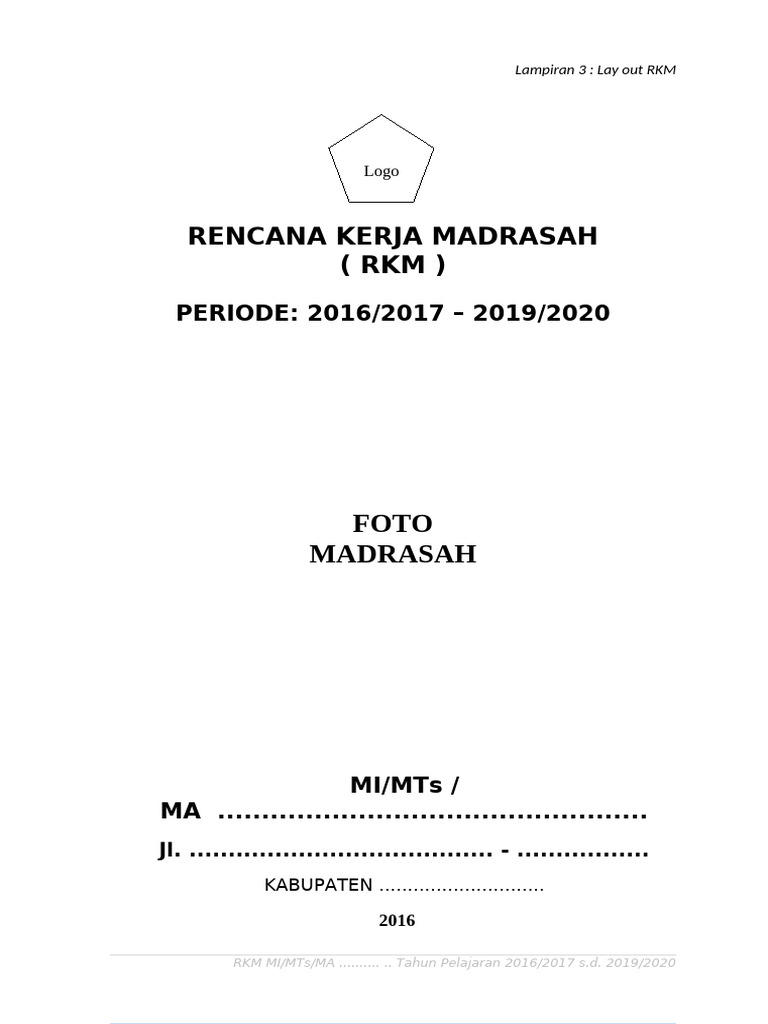 Layout RKM MI, MTs MA Ok | PDF