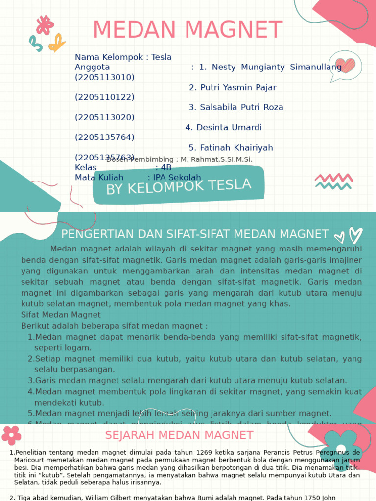 Medan Magnet - Tesla - 4B | PDF