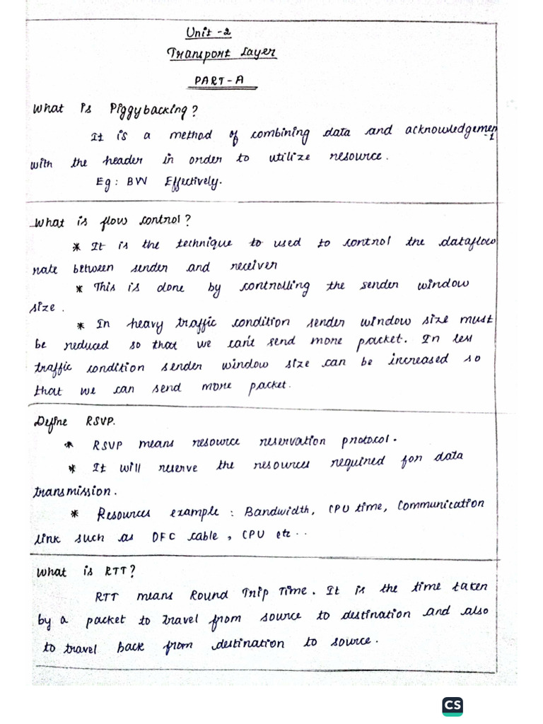 CN Assignment 2 Answer | PDF