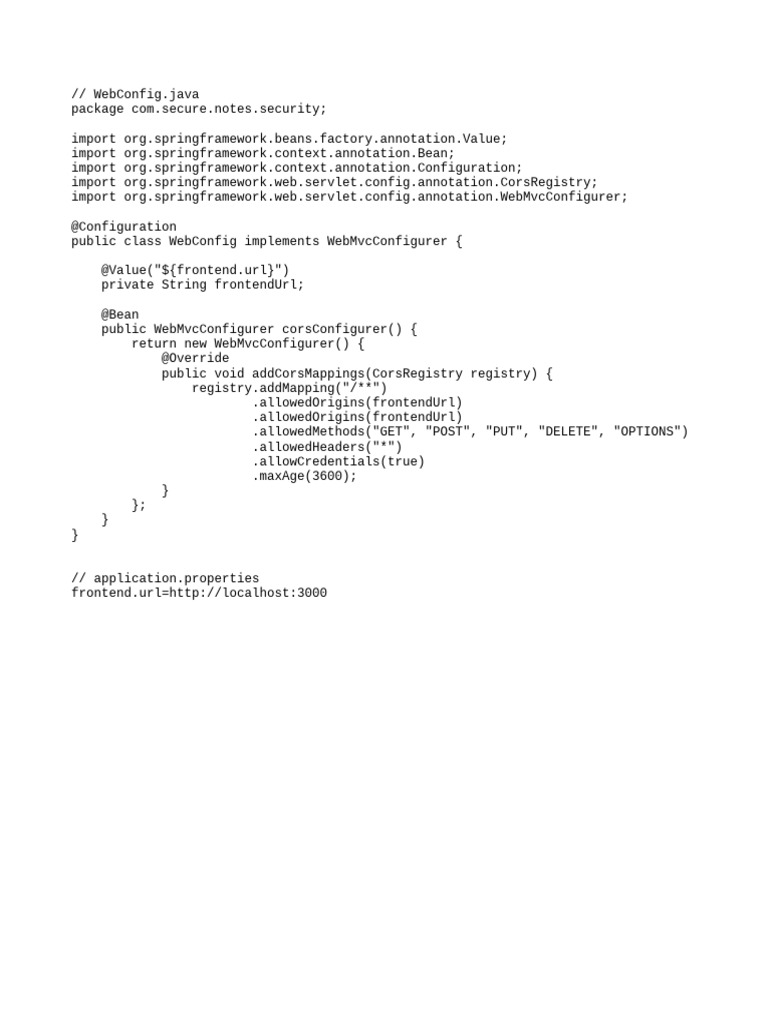 Sec 512 Fixing Cors | PDF