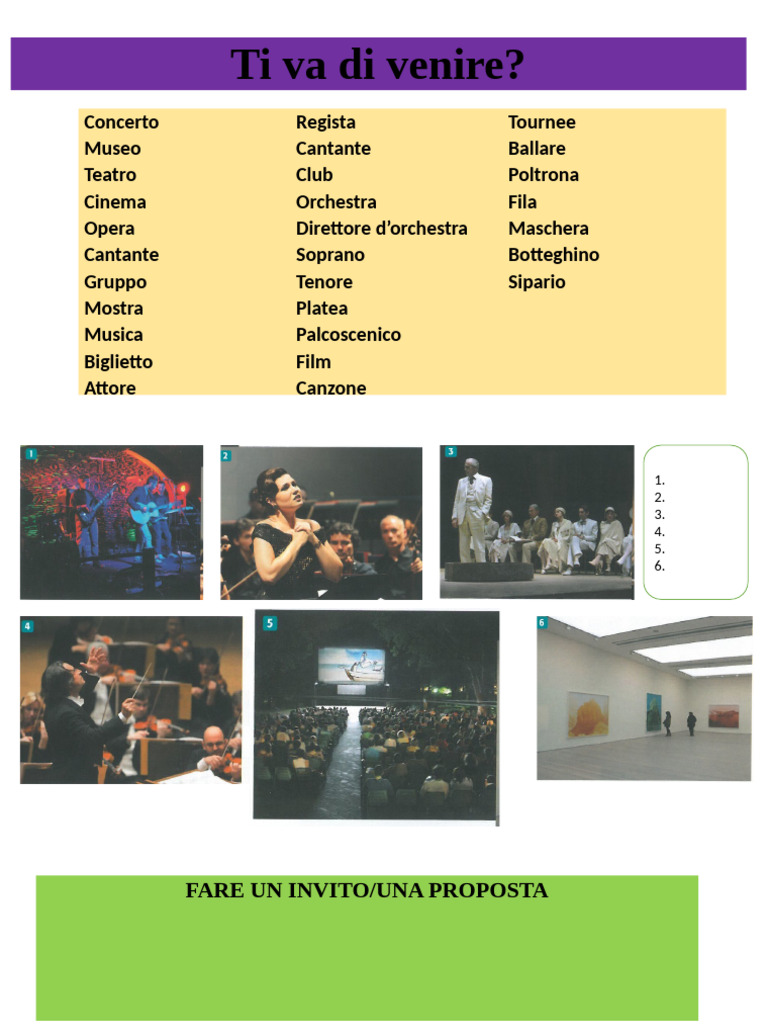 Ti Va Di Venire | PDF