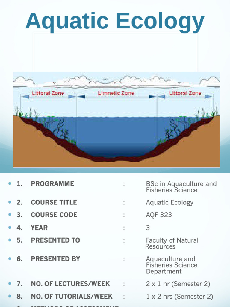 Aquatic Ecology Active 2024 Lai 3 | PDF