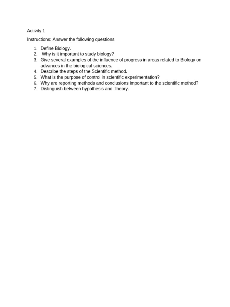 INTER 2 Activity 1 | PDF