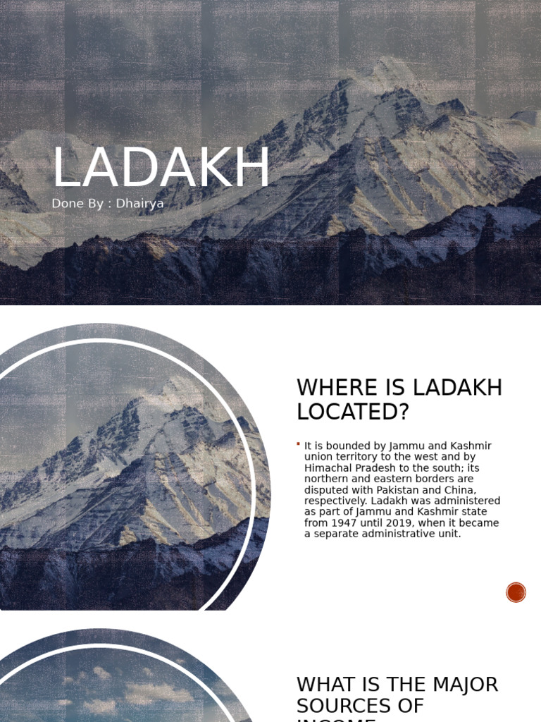 LADAKh | PDF