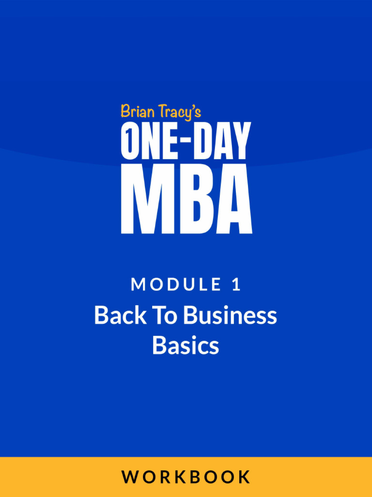 Lesson 1 Workbook | PDF