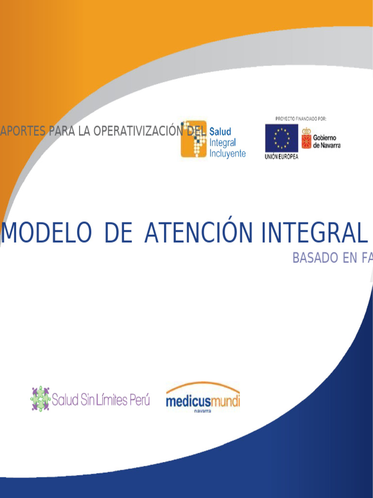 Modelo de Atencion Integral de Salud | PDF