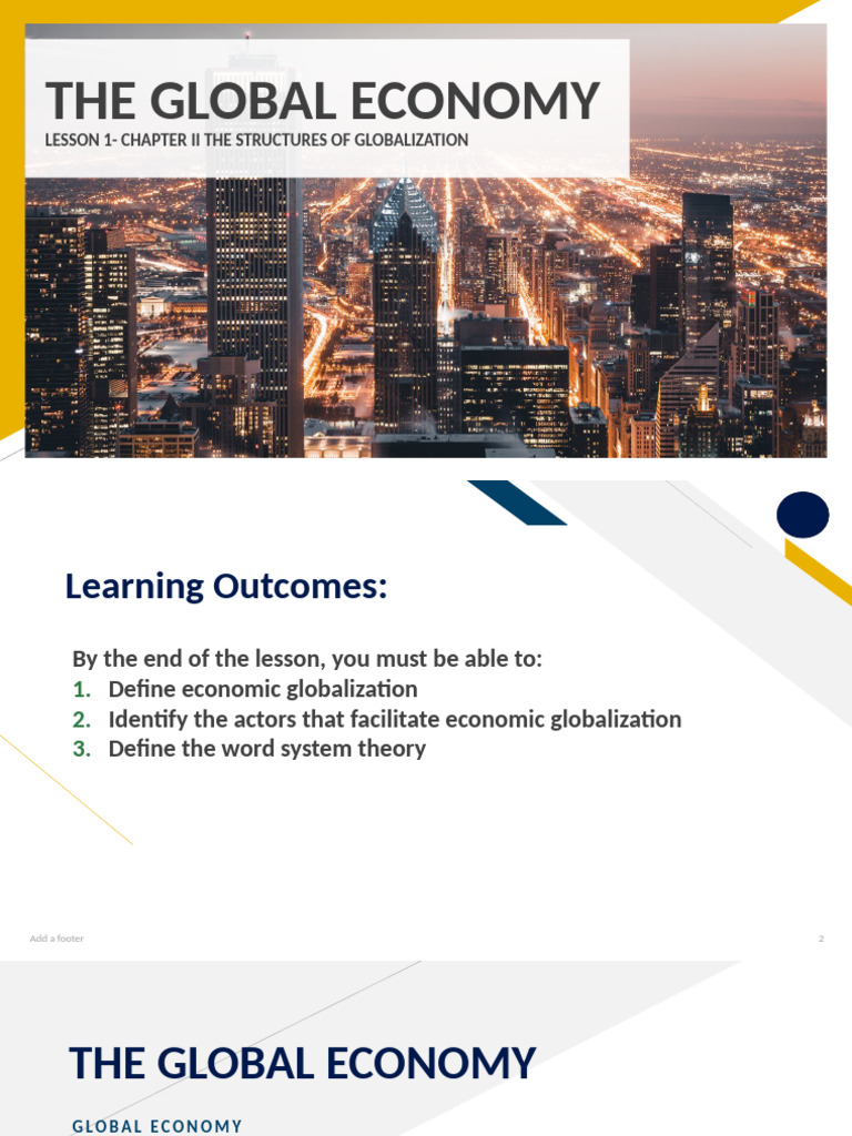 The Global Economy 1 | PDF