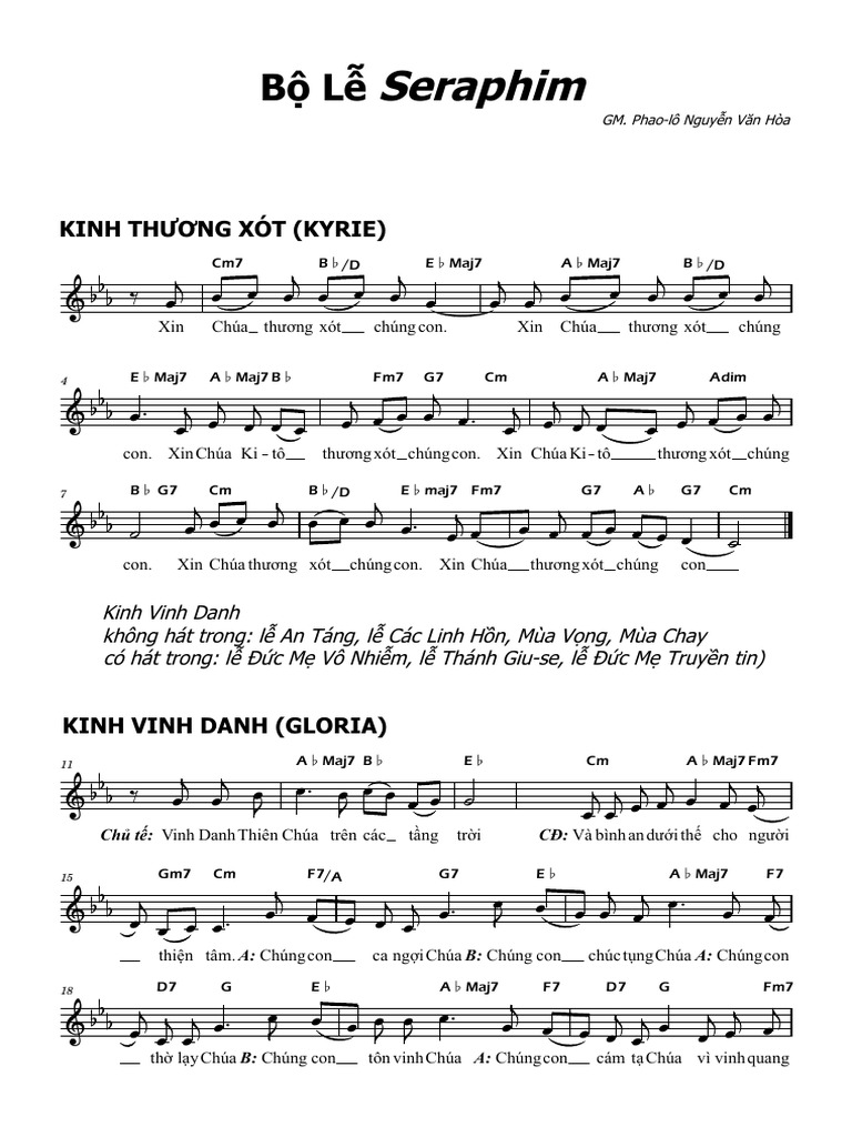 Bộ lễ Seraphim | PDF