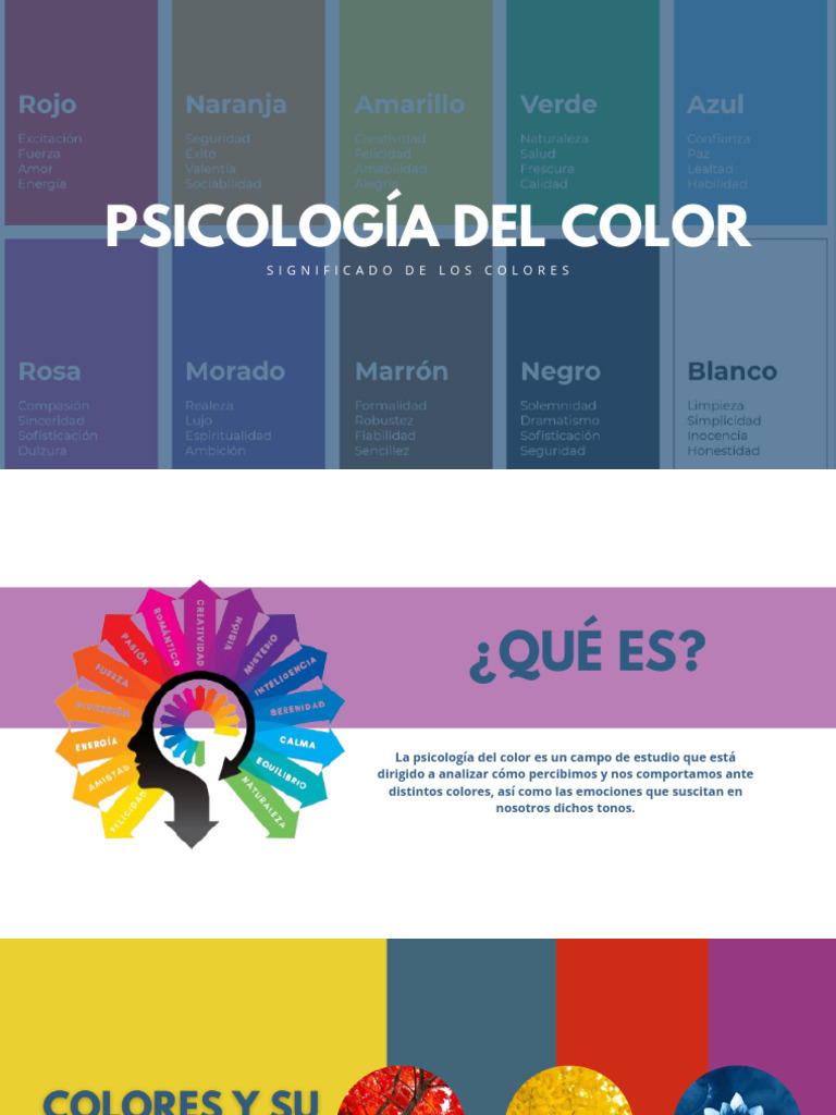 Psicologia Del Color | PDF