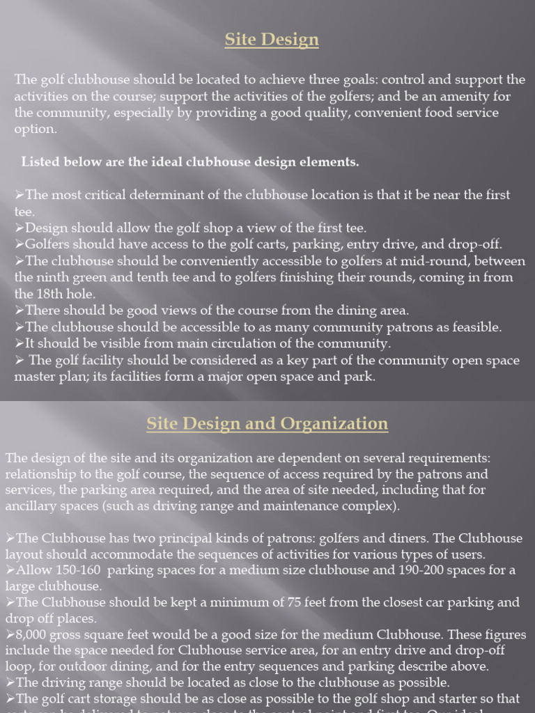 Clubhouse Requirements | PDF