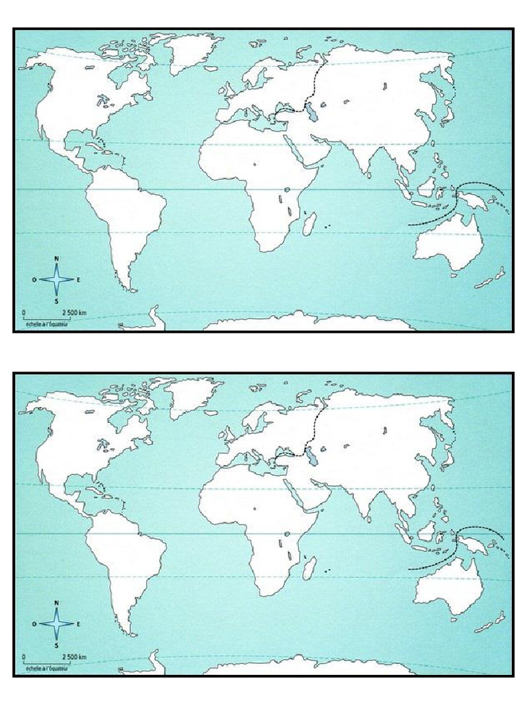 S2 géo planisphère élèves | PDF