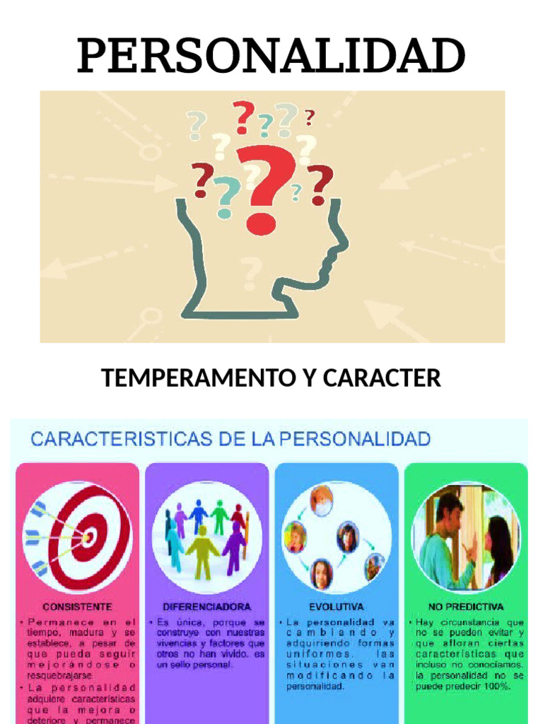 Temperamento y Caracter TALLER SBS | PDF