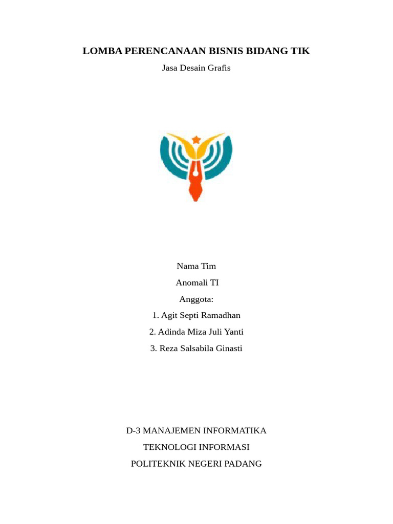 Lomba Perencanaan Bisnis Bidang Tik | PDF
