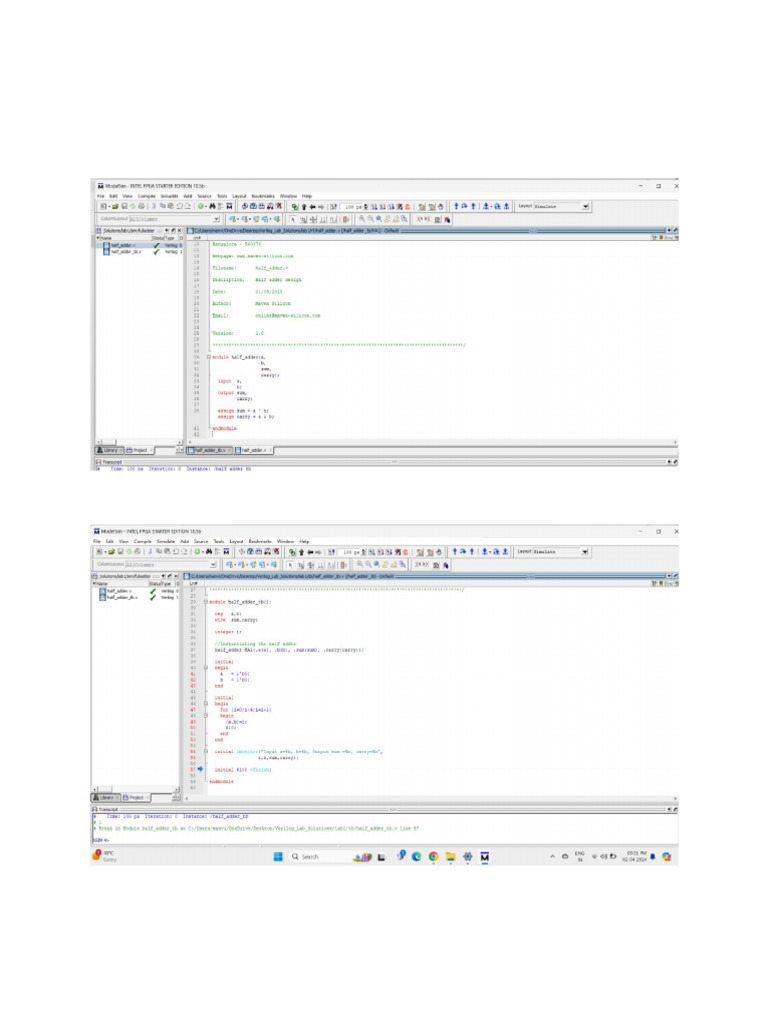 G Mahammad Riyaz 1-6 Vlsi Labs PDF | PDF