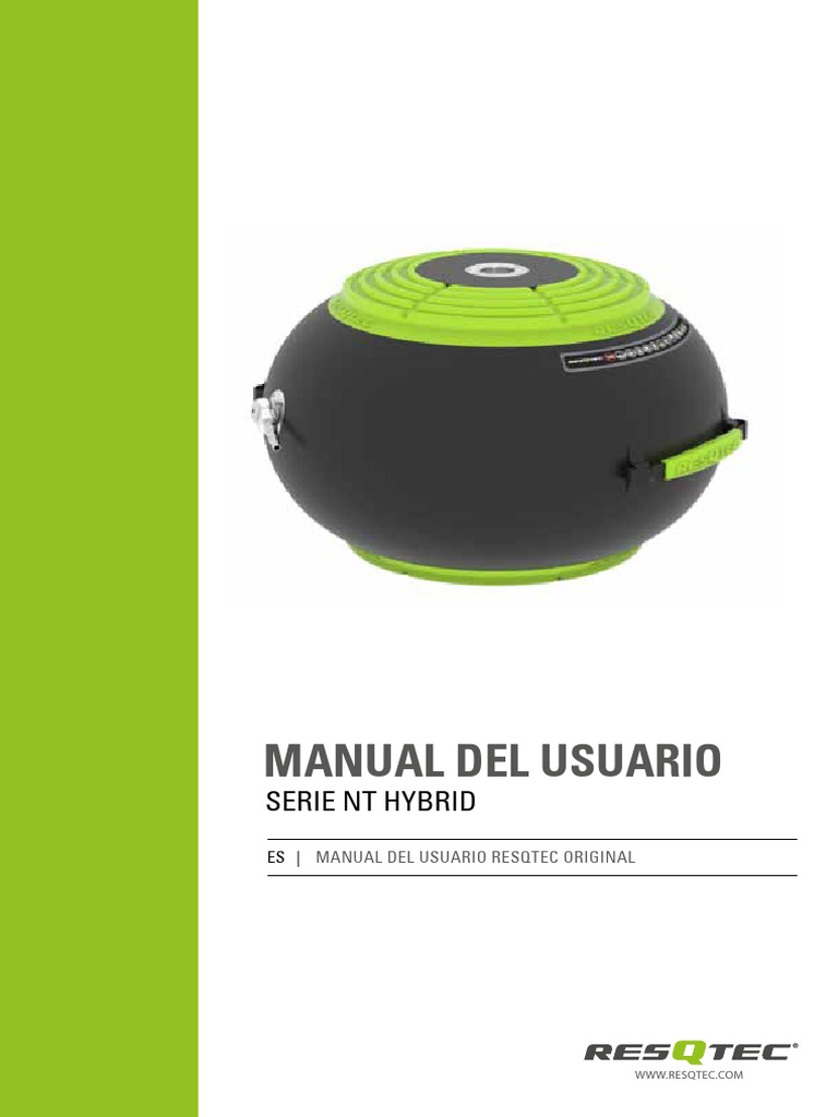 Cojin Neumatico Resqtec SERIE NT HYBRID | PDF