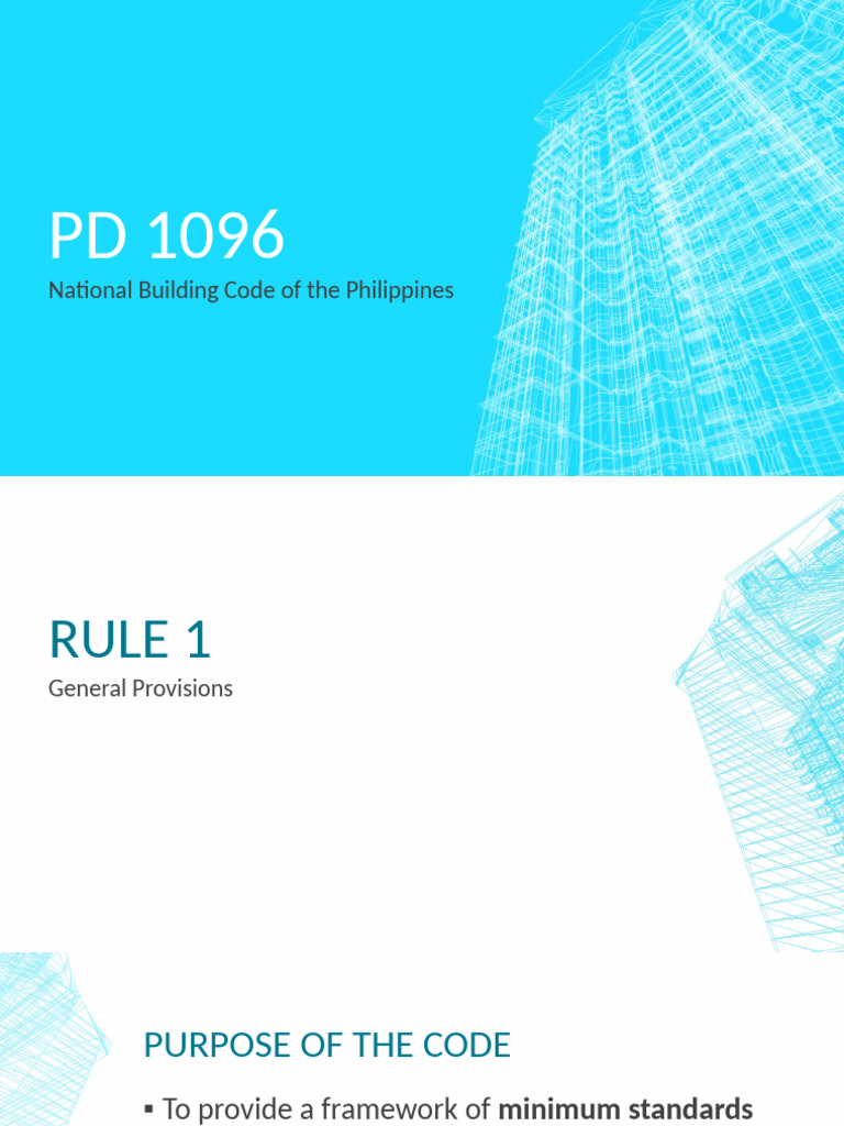 PD 1096 | PDF