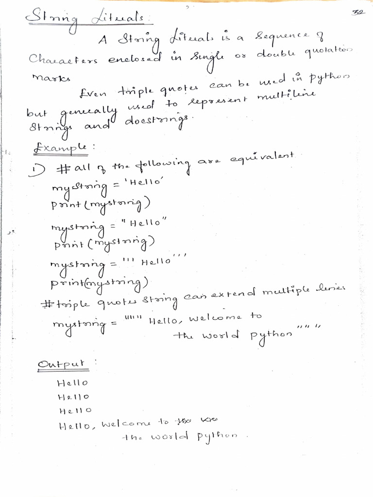 unit 2 python notes part 2 | PDF unit 2 python notes part 2 | PDF