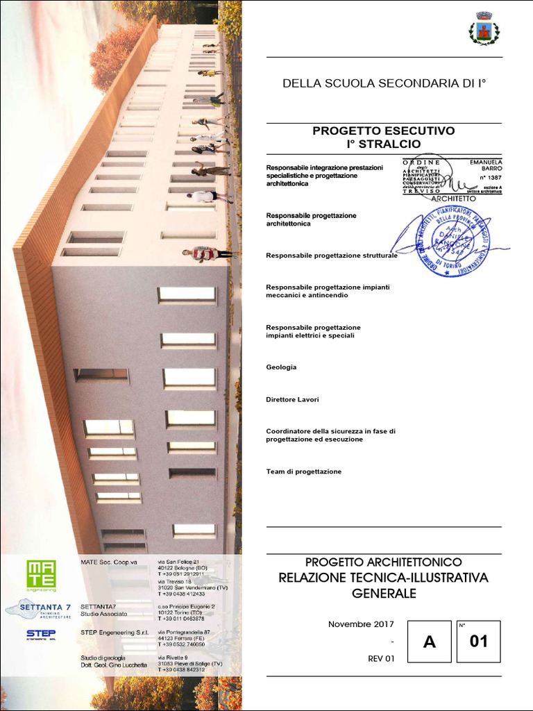 A-ALL-01 Relazione tecnica-illustrativa p.esecutivo | PDF